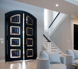 Transitional-Modern Custom Doors - Solara Custom Doors & Lighting